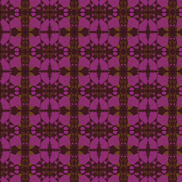 Anna Rust Wallpaper – 10m Roll, 27.5" Width, Straight Match, Fast Lead – SUPPLY Showroom