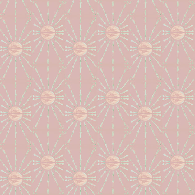 Celeste Wallpaper in Lilac – Designer Clay Coat Wallcovering – SUPPLY ...