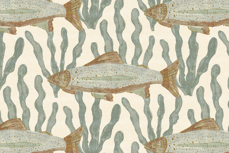 Stone Blue - Brooks Linen/Cotton Canvas Fabric | Sold by the Yard ...