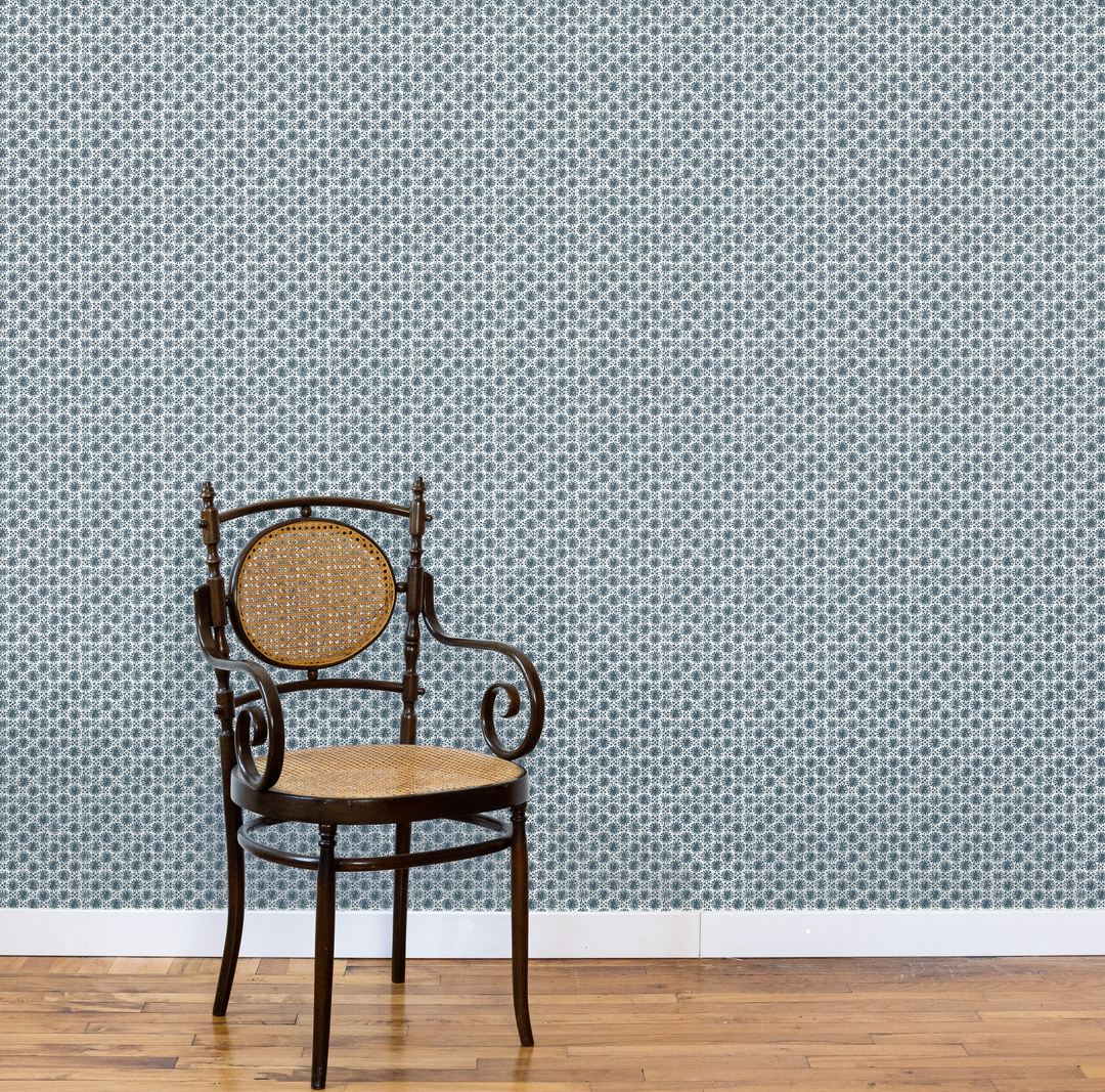 Slate - Madras Geo Wallpaper by Panel – SUPPLY Showroom