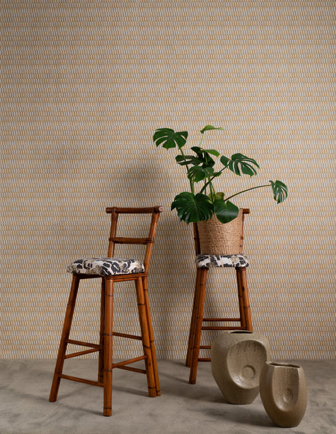 Golden Wallpaper – Tane Collection | Modern Designer Wallcovering ...