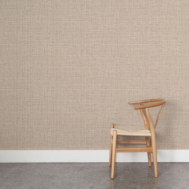Oatmeal Wallpaper – Tweed Collection | Designer Wallcovering – SUPPLY ...