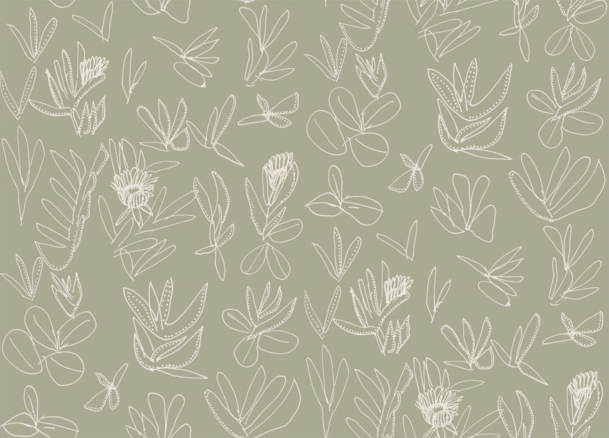 Gumleaf - Crawl Wallpaper - Willie Weston x Kate Constantine ...