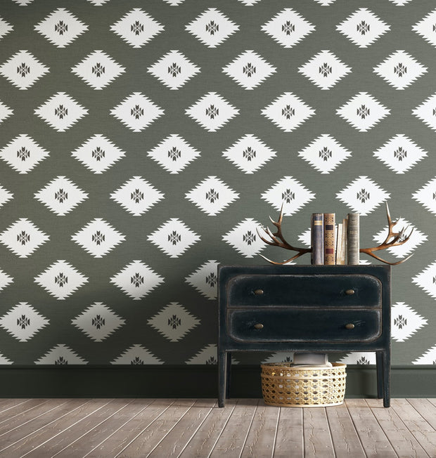 Taken for Granite Sawtooth Wallpaper on Clay Coated Paper – SUPPLY Showroom