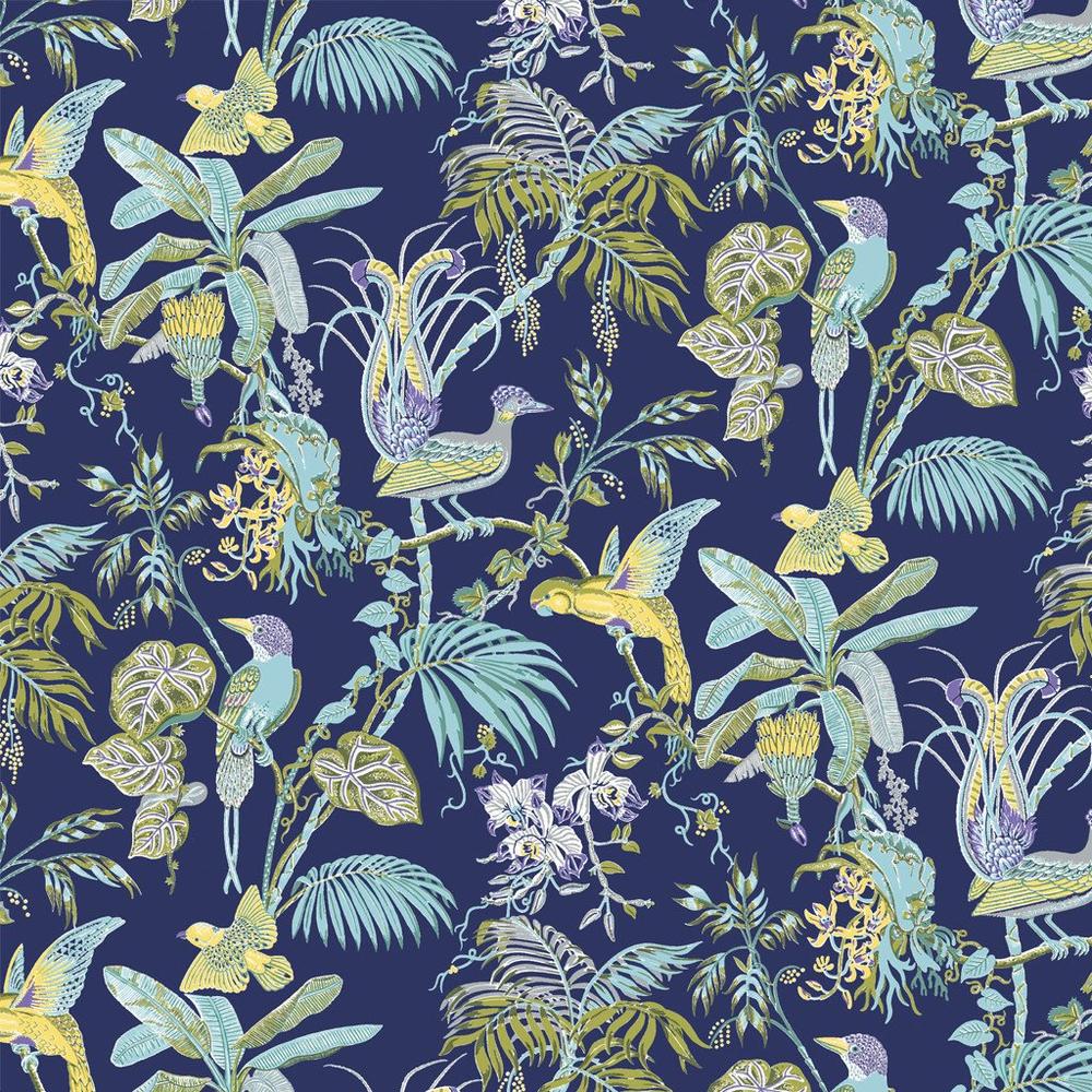 Ultramarine - Linen Fabric - Paradise Collection - Premium Quality ...