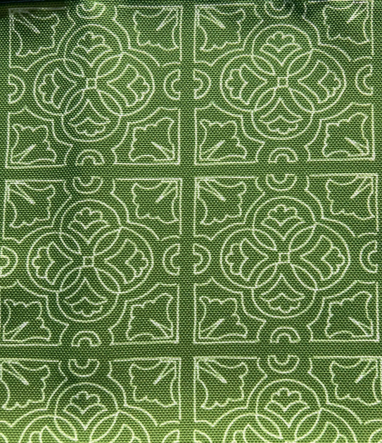 Grass - Reverse Irish Tile Fabric | 100% Solution Dyed Poly | 54” Width ...