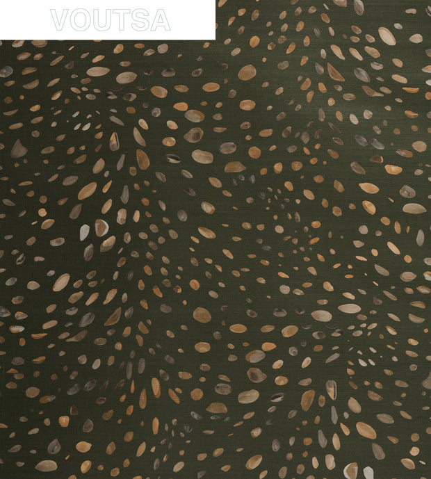 Green Cheetah Trompe L’oeil Wallpaper – Metallic Grasscloth – SUPPLY ...