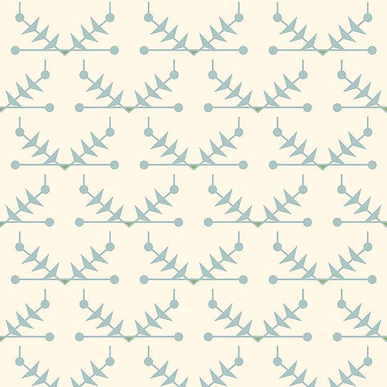 Light Blue Wallpaper Atomic Trellis – Premium Non Woven – SUPPLY Showroom