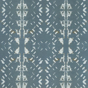 Petrol Native Embers Fabric - 56" Width, 14.8” x 9” Repeat ...