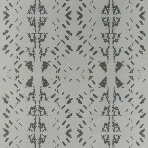 Silver Native Embers Fabric - 56" Width, 14.8” x 9” Repeat ...